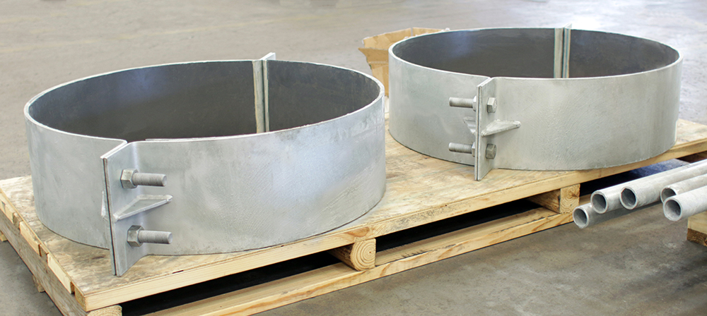 Custom Pipe Clamps for 256-Mile Natural Gas Pipeline Across Ohio